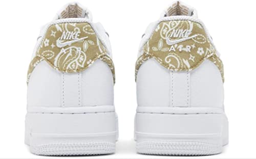 Nike Womens WMNS Air Force 1 '07 ESS DJ9942 101 Barley Paisley - Size 11W