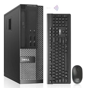 dell optiplex 7020 desktop computer,intel quad core i7 4790 3.6ghz, 32gb ram new 2tb ssd, ac8260 built-in wifi,dual monitor support,hdmi dvd-rw windows 10 pro,altec wireless keyboard mouse(renewed)