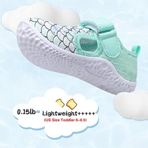 Toddler Water Shoes for Girls Boys Kids Barefoot Swim Beach Aqua Shoes Breathable Quick Dry for Outdoor Water Sports Pool River 5.5-6 Toddler