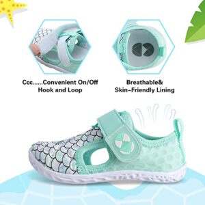 Toddler Water Shoes for Girls Boys Kids Barefoot Swim Beach Aqua Shoes Breathable Quick Dry for Outdoor Water Sports Pool River 5.5-6 Toddler