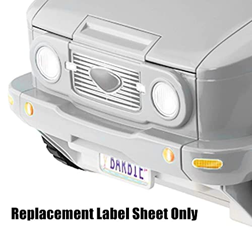 Replacement Parts for Barbie Ultimate Puppy Mobile Playset - DLY33 ~ Replacement Labels - Stickers Sheet