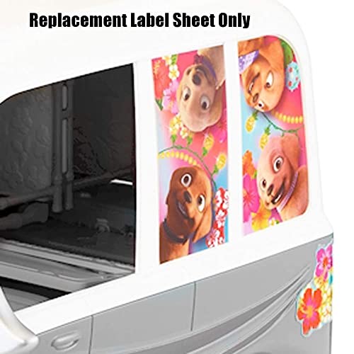 Replacement Parts for Barbie Ultimate Puppy Mobile Playset - DLY33 ~ Replacement Labels - Stickers Sheet