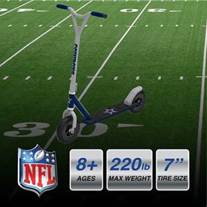 Hover-1 NFL Off-Road Kick Scooter - Official NFL Logos and Colors - Pittsburgh Steelers, Seattle Seahawks, Philadelphia Eagles, Denver Broncos, Green Bay Packers, Dallas Cowboys, Kansas City Chiefs