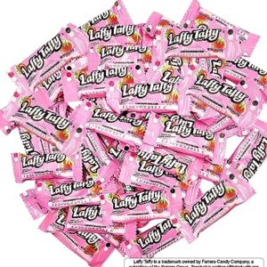 ZEESKEIT Repackaged Laffy Taffy Strawberry Chew Candy 2 Lb, Individually Wrapped Chewy and Tangy, Easter, Birthdays, Kosher Candy