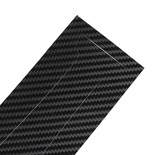 Console Middle Skin for PS5 Integrated Scratch Resistant Console Center Part Skin for PS5 Digital Version Console Console Center Part Skin(Carbon Fiber Black)