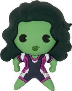 she-hulk chibi 3d foam magnet