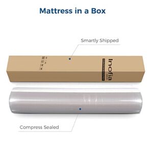 Inofia Folding Mattress, 4 Inch Memory Foam Trifold Mattress with Ultra Soft Bamboo Cover, Non-Slip Bottom & Breathable Mesh Sides - Foldable Guest Mattress, Cot Size (75" x 31" x 4")