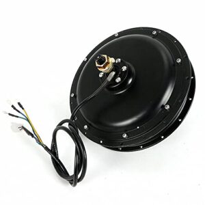 tqshoop electric bike brushless gear hub rear wheel motor, 48v 1500w e-bike hub motor