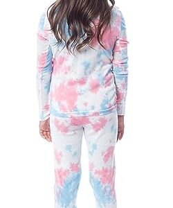 INTIMO Barbie Girls' Princess Doll Unicorn Unisex Child 2 Piece Sleep Pajama Set (6)