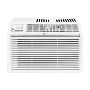 lg 5000 btu window air conditioners [2023 new] easy mechanical control ultra-quite compact-size cools washable filter 150 sq.ft. for small room ac unit easy installation white lw5023