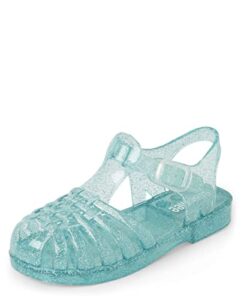 gymboree,girls,and toddler sandals,blue,1 toddler