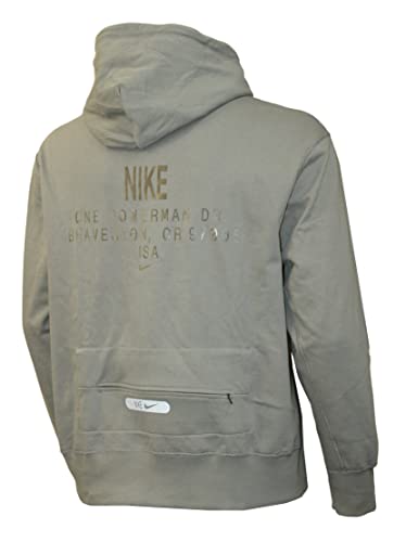 Nike Sportswear Men's Reversible Heavy Hoodie (as1, alpha, l, regular, regular, Standard, Smoke Grey, Large)