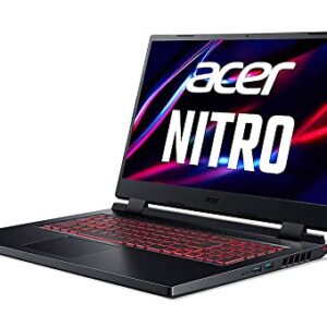 Acer 2022 Nitro 5 17.3" FHD IPS 144Hz Gaming Laptop Core i5 12500H(Beats i7-11800H) NVIDIA RTX 3050 Thunderbolt 4 Intel Killer Ethernet w/Mouse Pad (32GB RAM| 2TB PCIe SSD)