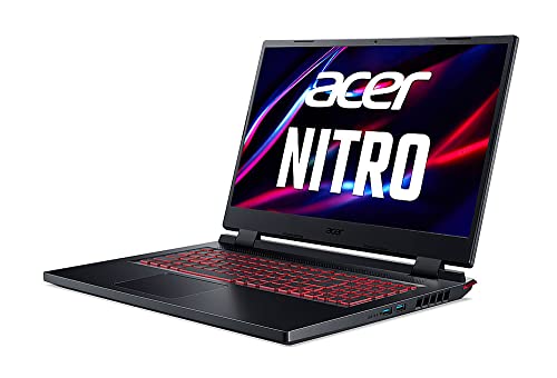 Acer 2022 Nitro 5 17.3" FHD IPS 144Hz Gaming Laptop Core i5 12500H(Beats i7-11800H) NVIDIA RTX 3050 Thunderbolt 4 Intel Killer Ethernet w/Mouse Pad (32GB RAM| 2TB PCIe SSD)