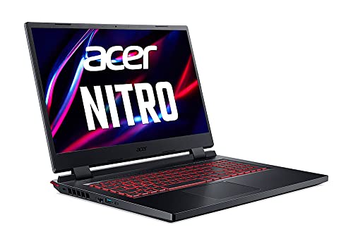 Acer 2022 Nitro 5 17.3" FHD IPS 144Hz Gaming Laptop Core i5 12500H(Beats i7-11800H) NVIDIA RTX 3050 Thunderbolt 4 Intel Killer Ethernet w/Mouse Pad (32GB RAM| 2TB PCIe SSD)