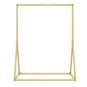 neochy clothing display racks, iron heavy-duty hangers, open child clothing store display racks/golden/100x40x150cm