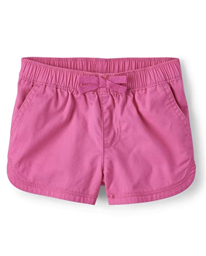 The Children's Place,And Toddler Girls Fashion Pull on Shorts,Baby-Girls,French Rose,5T