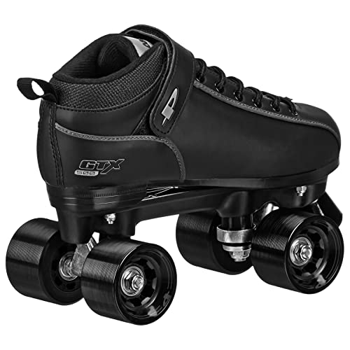 Pacer GTX 500 Performance Speed Roller Skates Black Size M10/W11