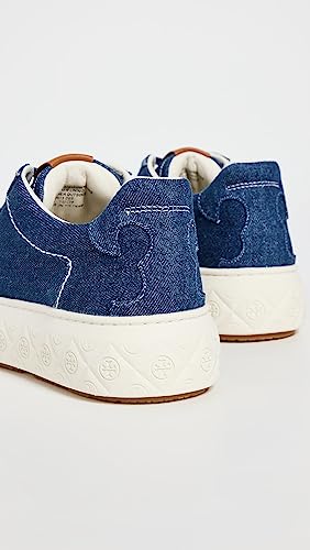 Tory Burch Women's Ladybug Sneakers, Azul/Azul/Azul, Blue, 6.5 Medium US