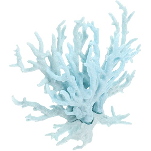 POPETPOP Vivid Coral Figurine Decorative Coral Sculpture Aquarium Coral Ornament Fish Tank