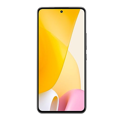 Xiaomi 12 Lite 5G + 4G LTE (128GB + 8GB) Global Version Unlocked 6.55" 108MP Triple Camera (Not for Verizon Boost At&T Cricket Straight) + (w/Fast Car Charger Bundle) (Lite Black)