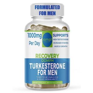 oomph body turkesterone supplement for men | muscle recovery supplements | ajuga turkestanica extract | supplements for muscle gains and exercise recovery