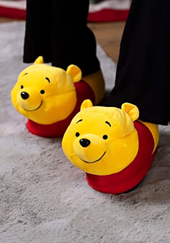 Ground Up Adult Winnie the Pooh Slippers Large/X-Large