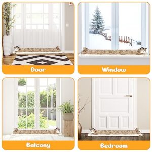 NABOWAN Under Door Draft Stopper 36 inch - Adorable Dog Heavy Duty Under Door Draft Blocker for Door & Window, Animal Draft Stoppers for Bottom of Door