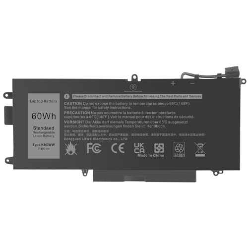 Fancy Buying K5XWW Laptop Battery for Dell Latitude 7389 7390 2-in-1 Latitude 12 5000 5289 2-in-1, fits E5289 L3180 Series P29S001 P29S002 451-BBZC 725KY 71TG4 N18GG 6CYH6 J0PGR CFX97