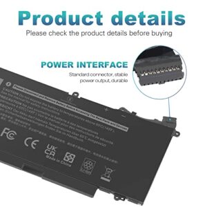 Fancy Buying K5XWW Laptop Battery for Dell Latitude 7389 7390 2-in-1 Latitude 12 5000 5289 2-in-1, fits E5289 L3180 Series P29S001 P29S002 451-BBZC 725KY 71TG4 N18GG 6CYH6 J0PGR CFX97