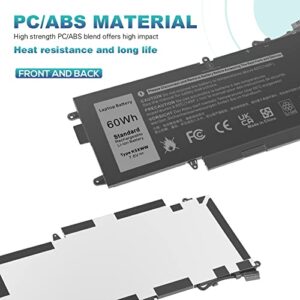 Fancy Buying K5XWW Laptop Battery for Dell Latitude 7389 7390 2-in-1 Latitude 12 5000 5289 2-in-1, fits E5289 L3180 Series P29S001 P29S002 451-BBZC 725KY 71TG4 N18GG 6CYH6 J0PGR CFX97