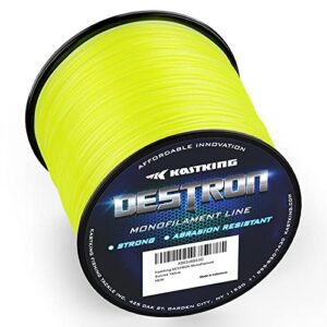 kastking destron mono line sunrise yellow 30 lb,798yds