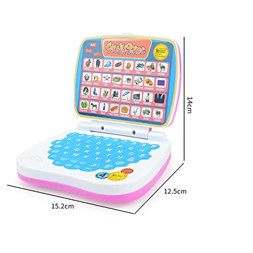 Kids Laptop Toy Study Game Child Interactive Learning Pad Tablet for Girls Boys