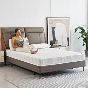 Full Size - 6 Inch Homelife Innerspring Hybrid Mattress with Comfort Foam Top Layer & Pocket Coil Springs - Rolled in a Box - Oliver & Smith