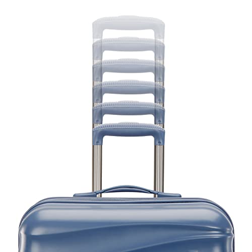 AMERICAN TOURISTER Cascade Hardside Expandable Luggage Wheels, Slate Blue, 28-Inch Spinner