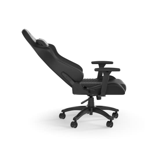 Corsair TC100 Relaxed Gaming Chair, One Size, Black