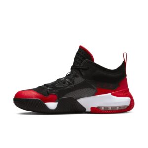 nike mens jordan stay loyal 2 running, black/white-university red, 9 uk (9.5 us)