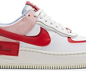 Nike AIR Force 1 Shadow RED/White CI0919 108 Women's Size 11 KC