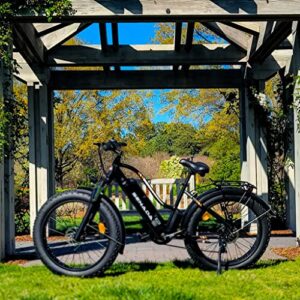 SENADA Electric Bike for Adults, 26" x 4.0 Fat Tire Electric Bikes, 1000W 48V 21Ah Ebike, 30MPH Snow Beach Electric Bicycle with Removable Battery, 7 Speed