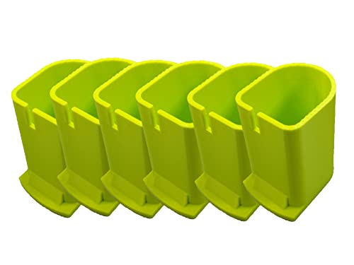 Ryobi 18V Cordless Battery Mounts Hangers Holders Brackets - 6 Battery Mounts