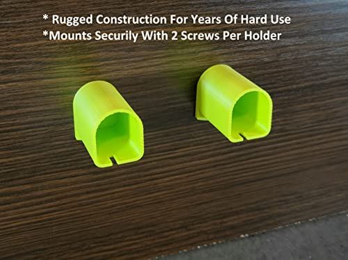 Ryobi 18V Cordless Battery Mounts Hangers Holders Brackets - 6 Battery Mounts