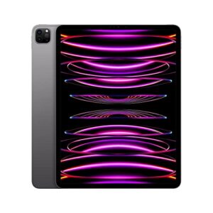 2022 apple ipad pro (12.9-inch, wi-fi, 256gb) - space gray (renewed)