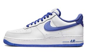 nike air force 1 '07 royal blue-white sz 12