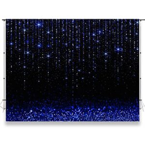 kukusoul glitter bokeh backdrop royal blue shining bokeh spots wedding decoration photography background 7x5ft birthday dance party baby shower photo booth props ku775