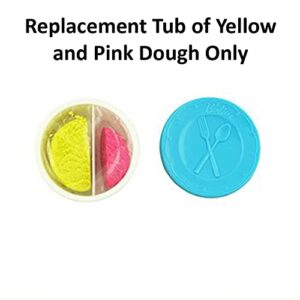 Barbie Replacement Part Spaghetti Chef Doll & Playset - DMC31 and DMC36 ~ Replacement Tub of Yellow and Pink Dough