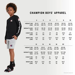 Champion Big, Kids' Sweatshirts for Boys, Pullover Hoodie, Multiple Graphics, Scarlet-593027