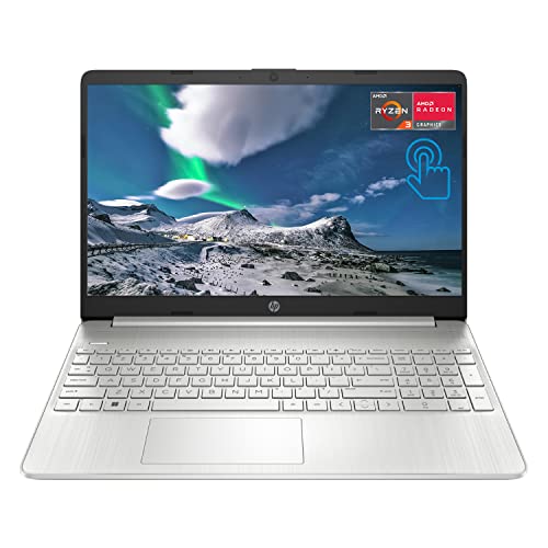 HP Pavilion Laptop, 15.6" HD Touchscreen, AMD Ryzen 3 3250U Processor (Beats i7-7500U), Backlit Keyboard, Long Battery Life, Compact Design, Windows 11 (32GB RAM | 1TB SSD)