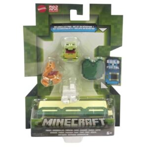 MINECRAFT Build-a-Portal Frogs Action Figure 3-Pack