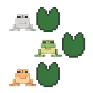 MINECRAFT Build-a-Portal Frogs Action Figure 3-Pack