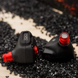 DUNU Titan S in-Ear Monitors,11mm Dynamic Driver HiFi IEMs Earphones with Powerful Sound (Black)